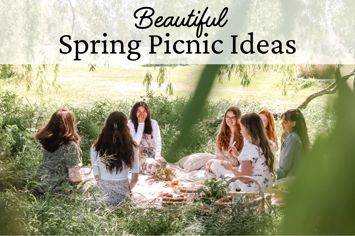 Beautiful Spring Picnic Ideas - Gathering Glee