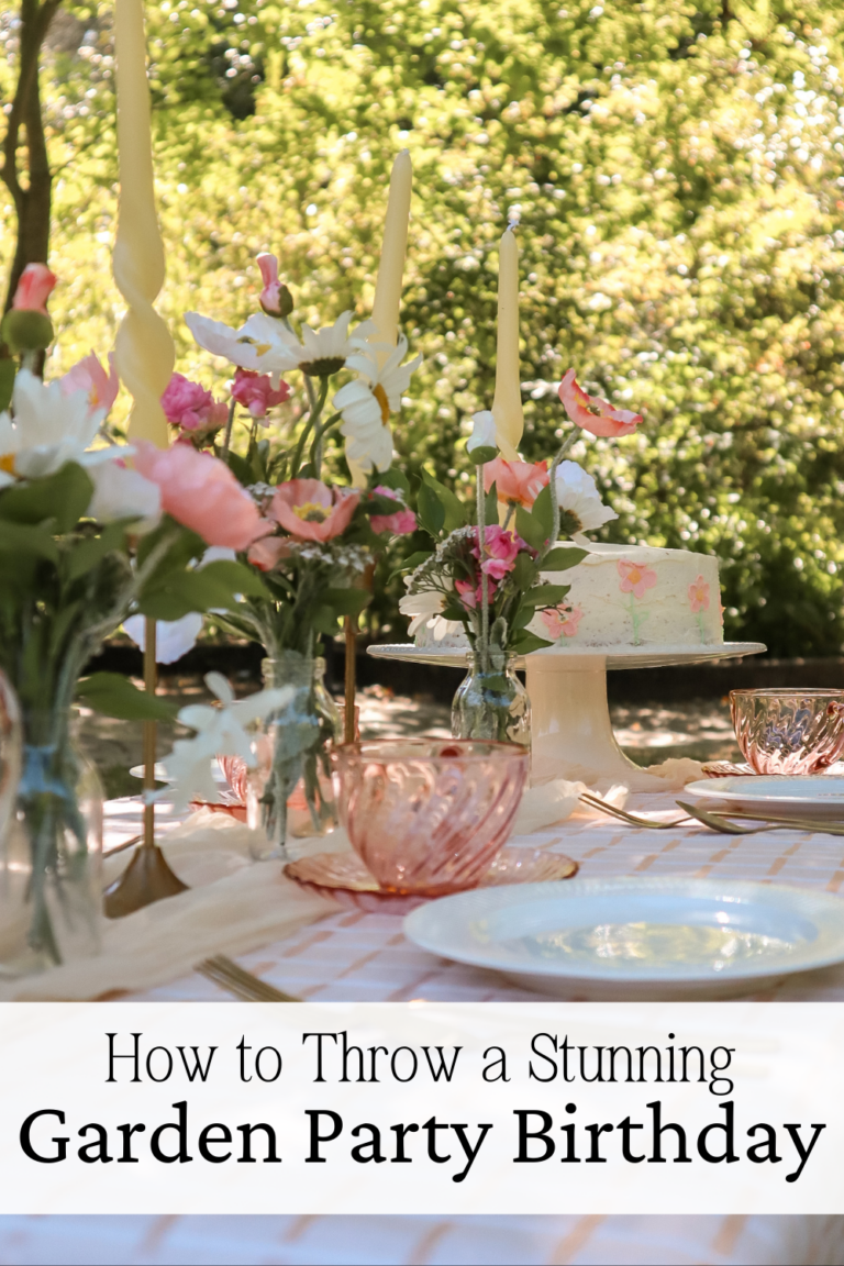 Step Into a Storybook: How to Throw a Stunning Garden Party Birthday ...
