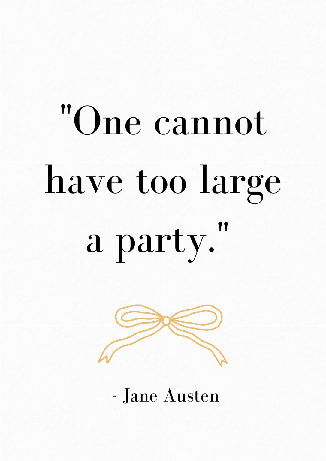 Famous Jane Austen Quotes; Free Printable Decor - Gathering Glee