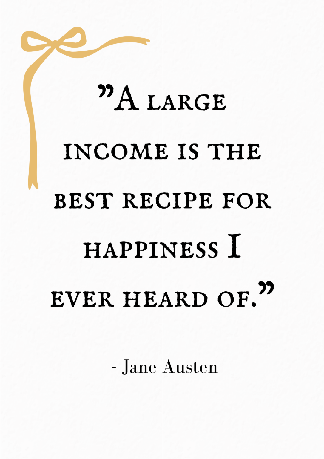 Famous Jane Austen Quotes; Free Printable Decor - Gathering Glee