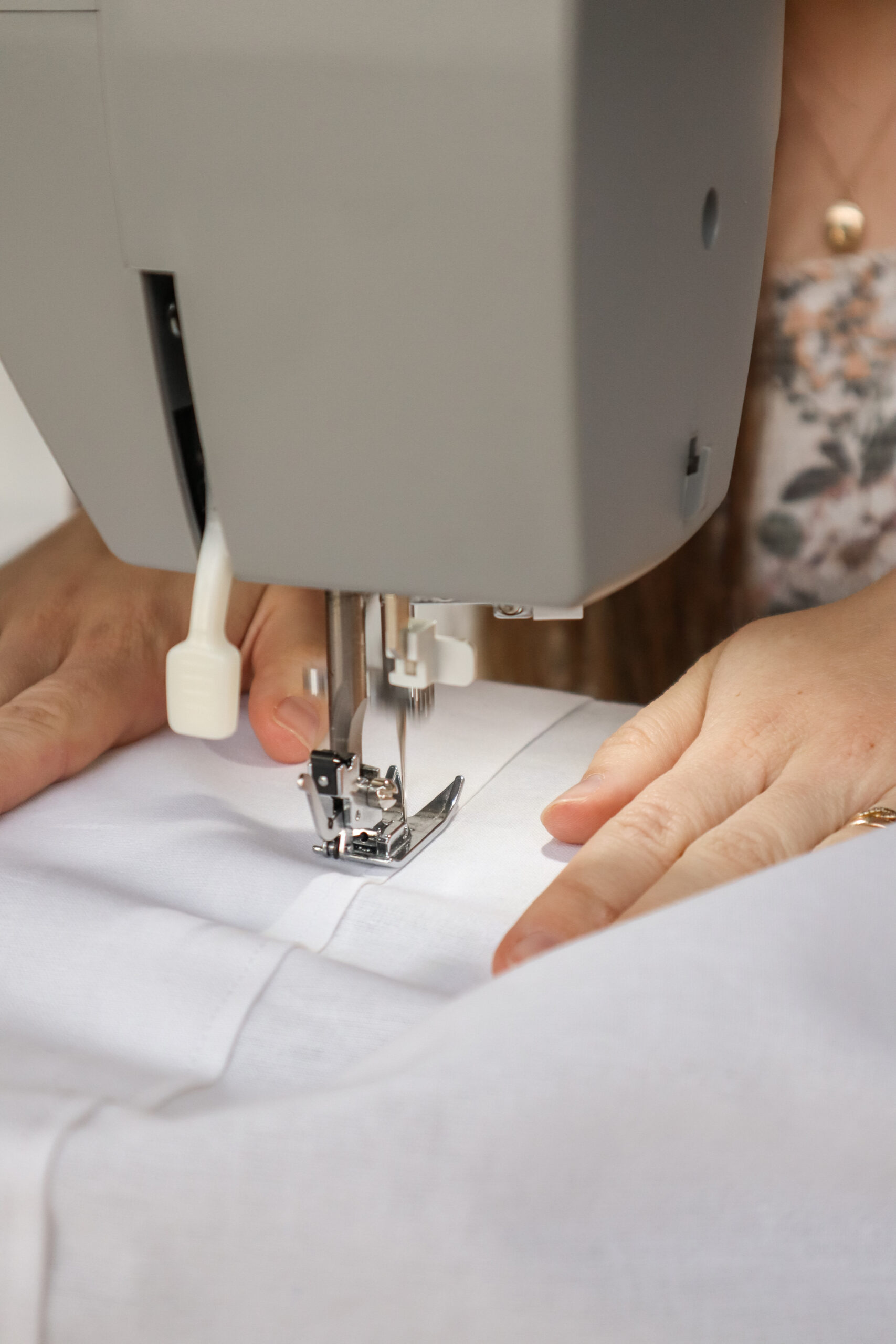 How to Easily Make a Fabric Welcome Sign - Gathering Glee